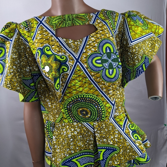 Dresses | Nwot African Print Maxi Dress Size 18 | Poshmark